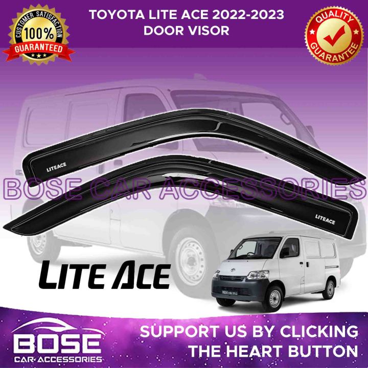 Premium Visor for Toyota Hiace 2004 - 2018 / GL Grandia / Commuter ...