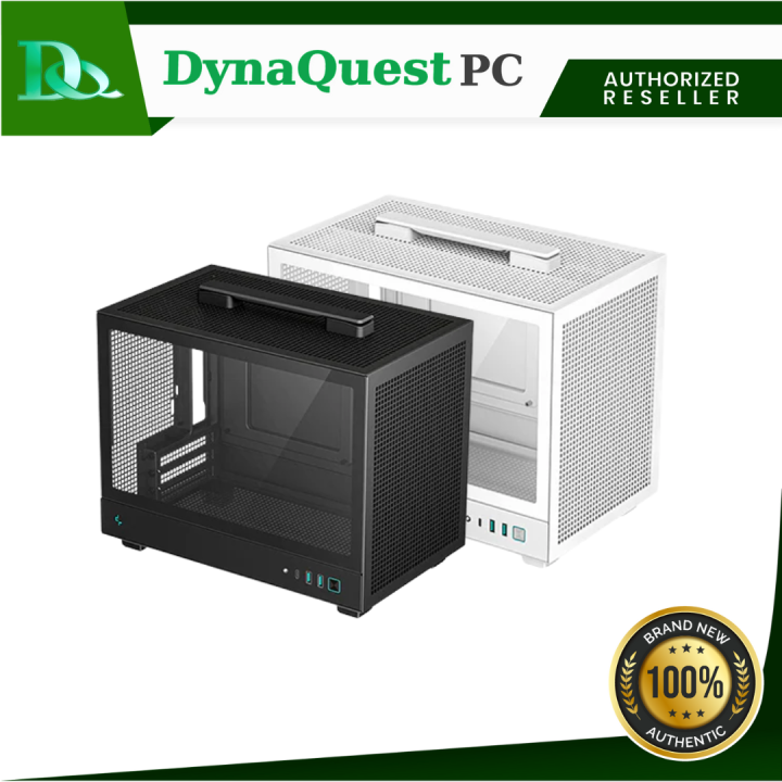 Deepcool CH160 PLUS mATX TG Case ( White R-CH-160-WHNGMO-G | Black R-CH ...