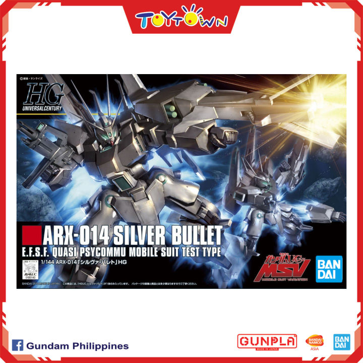 Gundam JP - HG 1/144 ARX-014 Silver Bullet | Lazada PH