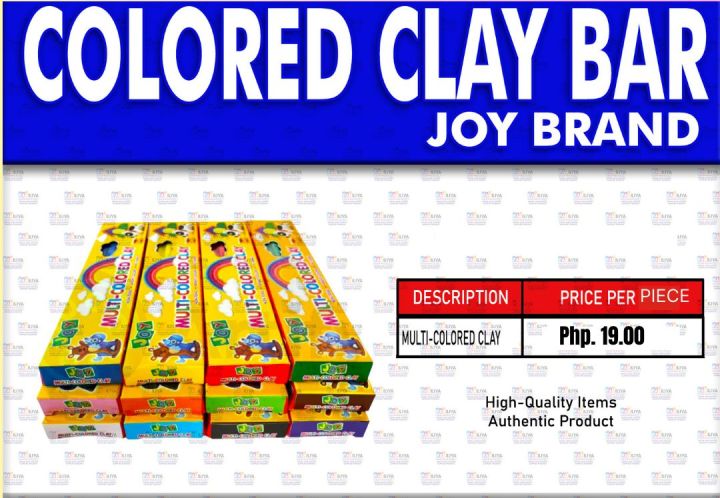 JOY- COLORED CLAY BAR PER PIECE | Lazada PH