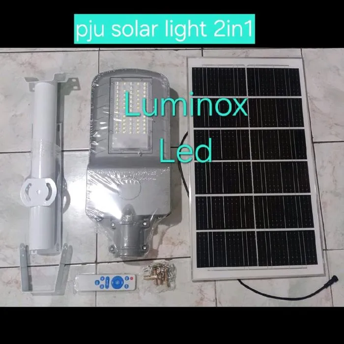 PJU SOLAR PANEL 300WATT 500W / STREETLIGHT JALAN TENAGA SURYA 300 WATT ...