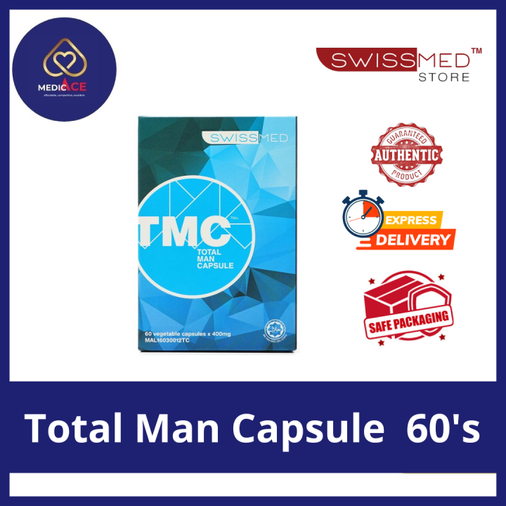 Swissmed Total Man Capsule (TMC) 60's (Exp: 09/2024) | Lazada
