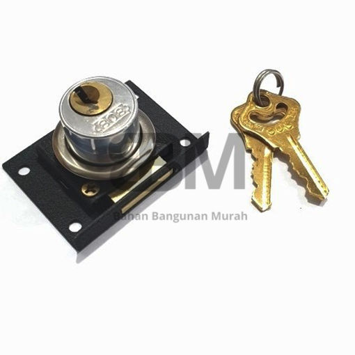 (12 PCS) Kunci Laci Meja Kerja 808 Kecil / Kunci Lemari 808 Besar ASLI ...