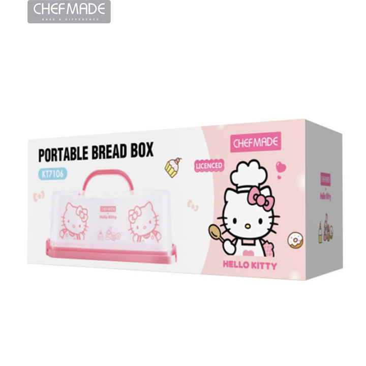 [SG Official Store] Chefmade KT7106 Portable Bread Box - Hello Kitty ...