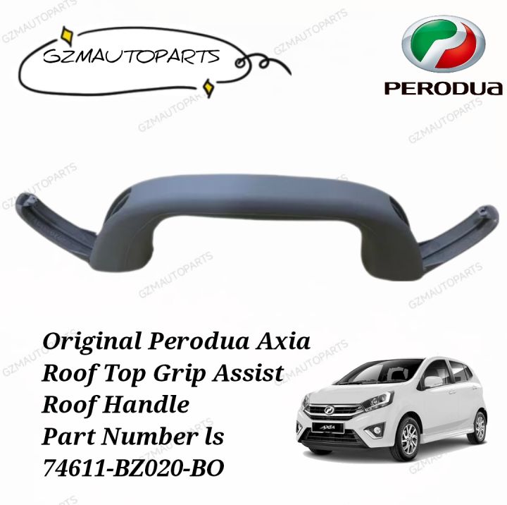 Original Perodua Axia Roof Top Grip Assist Roof Handle Part Number ls ...