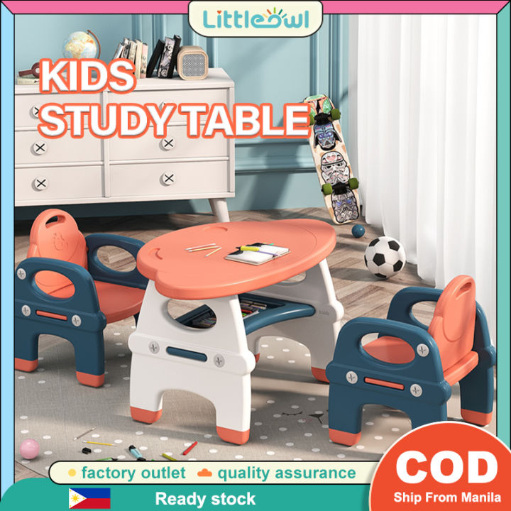 Study Table For Kids With Chair Set Kids Drawing Table Playing Table ...