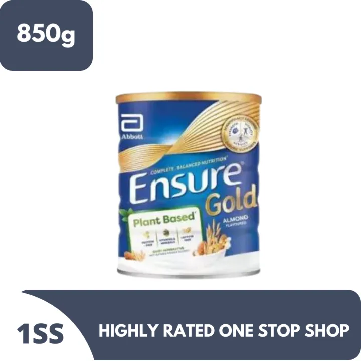 Ensure Gold Plant Based, Almond Flavor 850g | Lazada PH