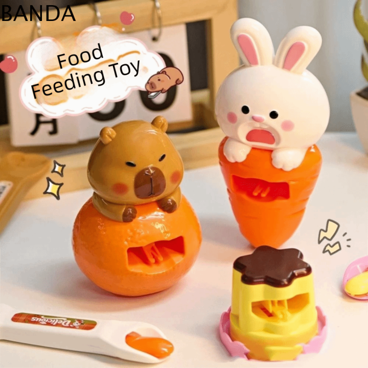 BANDA Simulation Model Capibara Food Feeding Toy Pretend Play Early ...