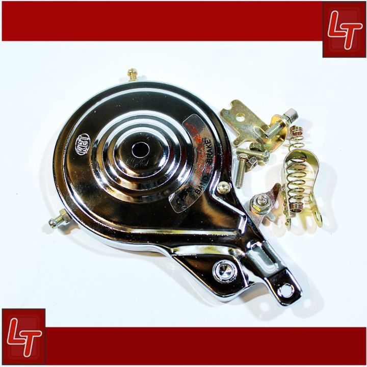 Rem Tromol Mini Belakang United 90mm Chrome Silver Brake Drum | Lazada ...