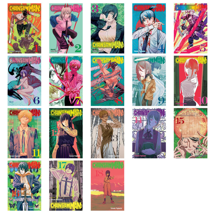 Chainsaw Man, Vol. 1-18 by Tatsuki Fujimoto (18 Book Series) | Lazada PH