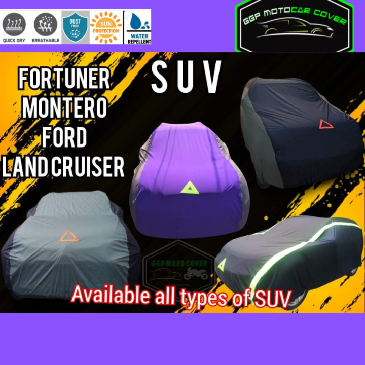 CAR COVER for BIG SUV , MONTERO, FORTUNER, INNOVA 2018- 2022, MU-X ...