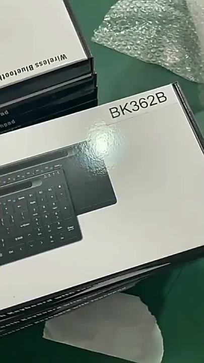 BK362 Tiga Saluran Papan Kekunci Bluetooth 2.4 Pad Sentuh Slot Kad ... BK362 Tiga Saluran Papan Kekunci Bluetooth 2.4 Pad Sentuh Slot Kad ...