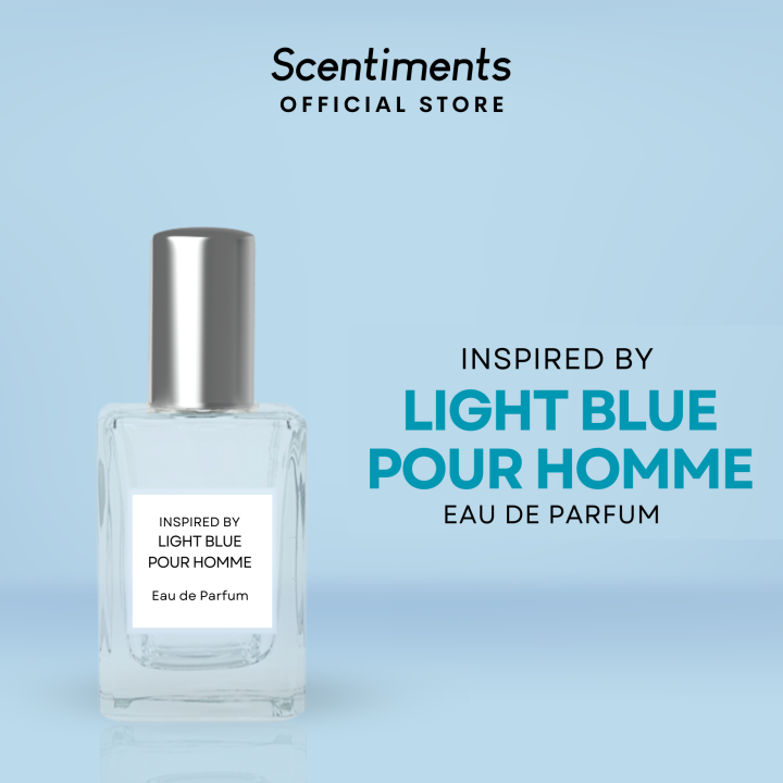 Light Blue Pour Homme Inspired Eau de Parfum (EDP) Oil Based Perfume ...