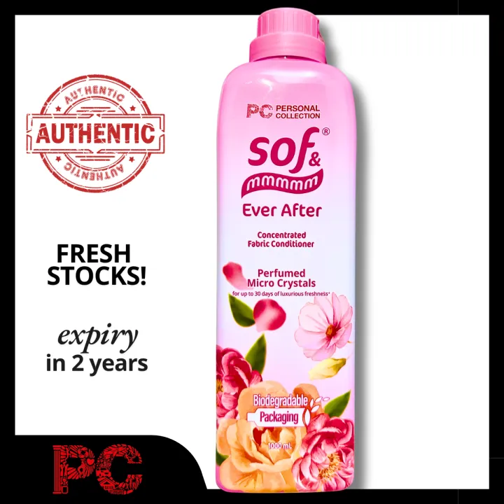Sof & Mmmmm Concentrated Fabric Conditioner Ever After 1000ml by PC ...