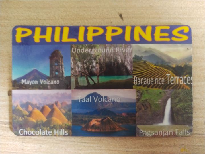 Philippines A Random Places Ref Rubber Magnet Souvenir | Lazada PH
