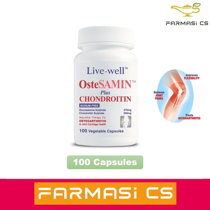 PROMO Live-well Ostesamin Plus Chondroitin 100s EXP:08/2025 ...