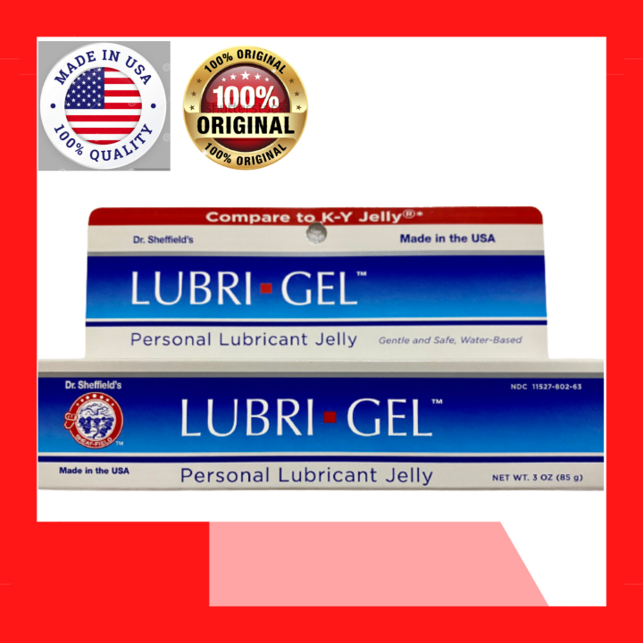 AUTHENTIC (made in USA) Dr. Sheffield's Lubri Gel Personal Lubricant ...