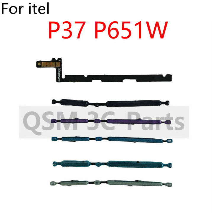 สำหรับ Itel P37 P651W ปุ่มเปิดปิดสวิตช์แบบปุ่มปุ่มควบคุมปุ่มปรับระดับ ...