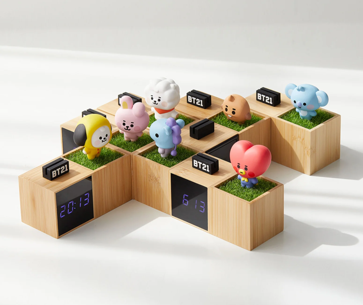 BTS BT21 Digital Desk Clock / BT21 Digital Clock | Lazada PH