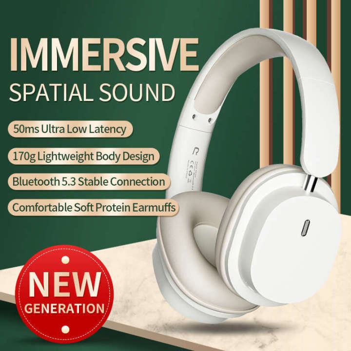 Bluetooth Headset Over-Ear Wireless Bluetooth Headphones Syt2 Large Ear ...