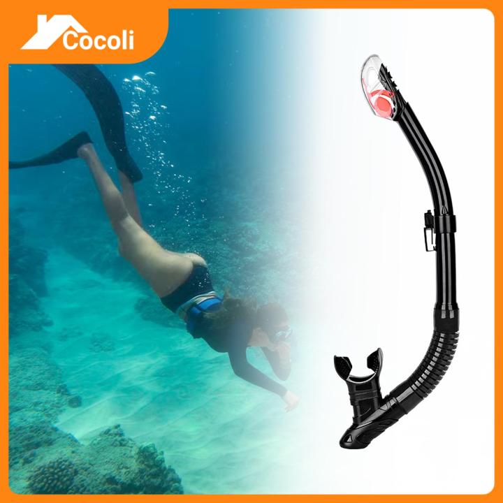 Cocoli Dry Snorkel Easily Breathe Professional Ergonomically Purge ...