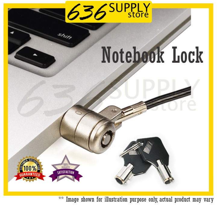 Laptop Notebook Anti Theft Security Lock KEY OR 4 DIGITS PASSWORD | Lazada