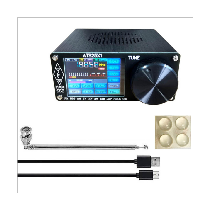 Ats-25X1 Spectrum Scan Receiver Full Band Radio Adjustable Brightness ...
