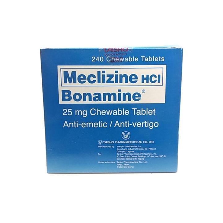 Bonamine chew adult 25mg 240's | Lazada PH
