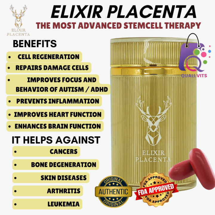 GFOXX ELIXIR PLACENTA Stem Cell Therapy Premium | Lazada PH