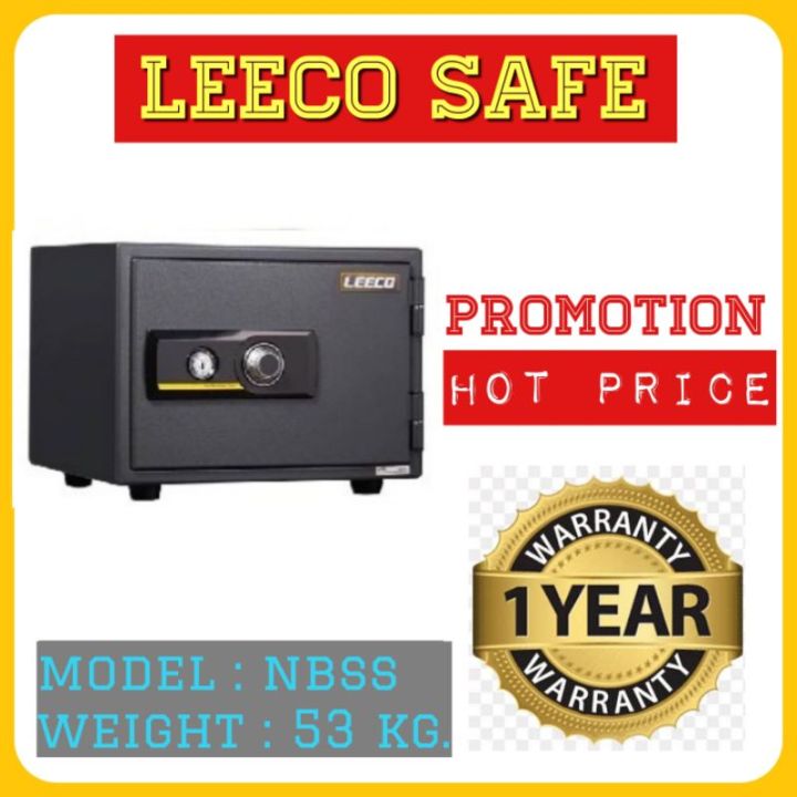 ( PRO+++ ) โปรแน่น.. ตู้เซฟ ตู้นิรภัย กันไฟ Leeco รุ่น NBSS ขนาด 53 kg ...