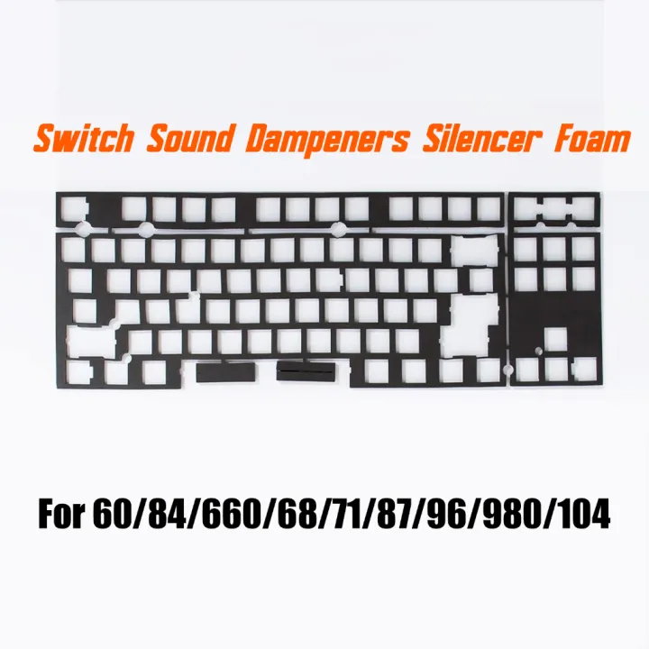 FEKER Switch Sound Dampeners Sheet Soft Pad Dimple Foam Sponge for ...