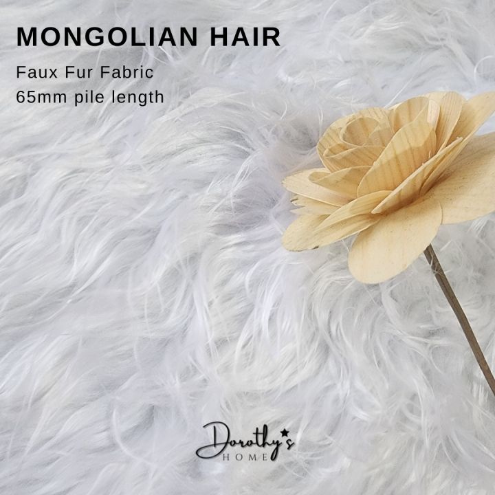 Mongolian Hair, Flatlay Faux Fur Fabric for Table Cover, Photo ...