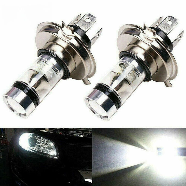 1PC/Set 100w 20 Led Headlight Bulb Kit High Low Beam Super-bright Bulb ...