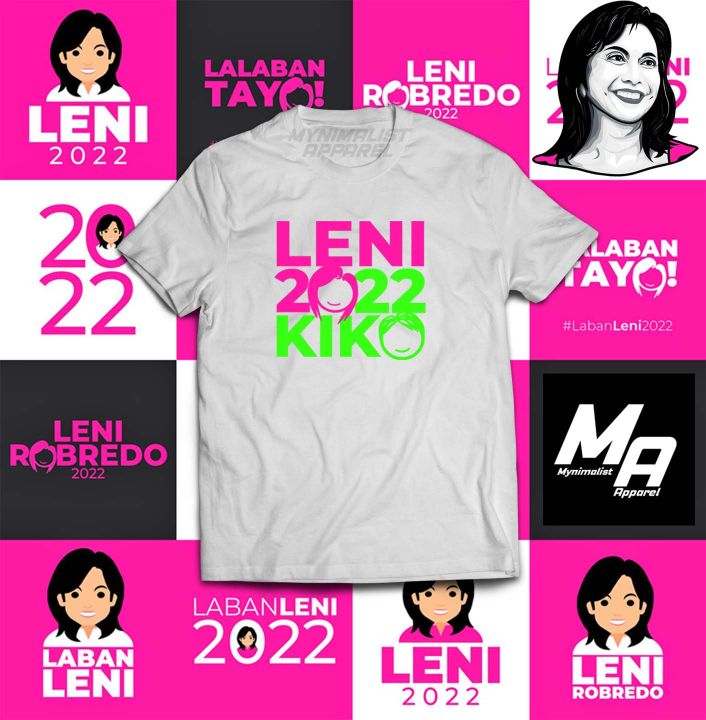 LENI KIKO FACE LENI ROBREDO Graphic Election Shirt for KIDS AND ADULT ...