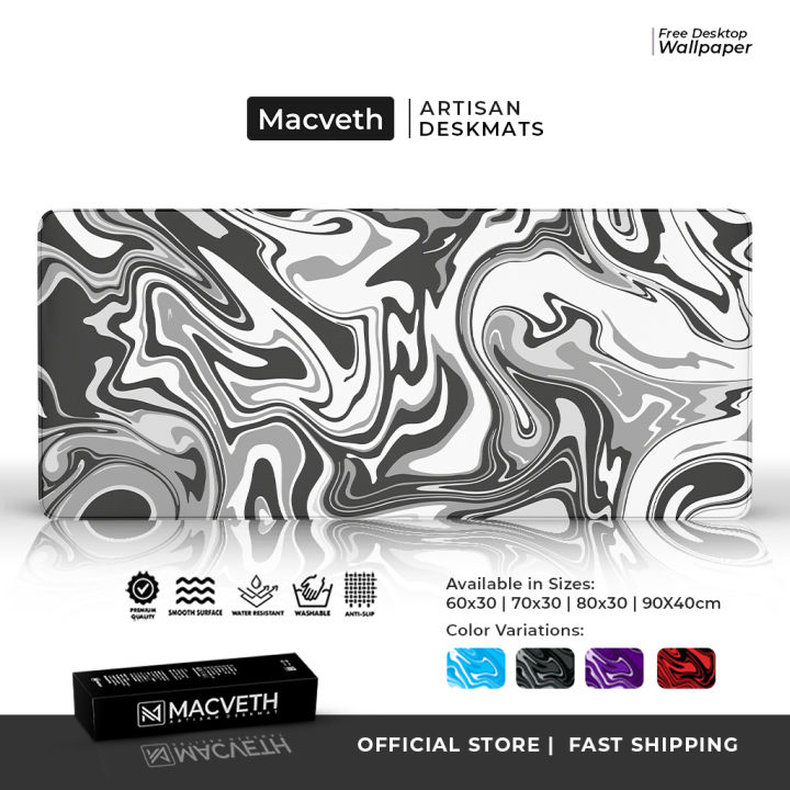 Macveth Artisan Deskmat [UNK] Aquario Mouse pad [UNK] Extended Large ...