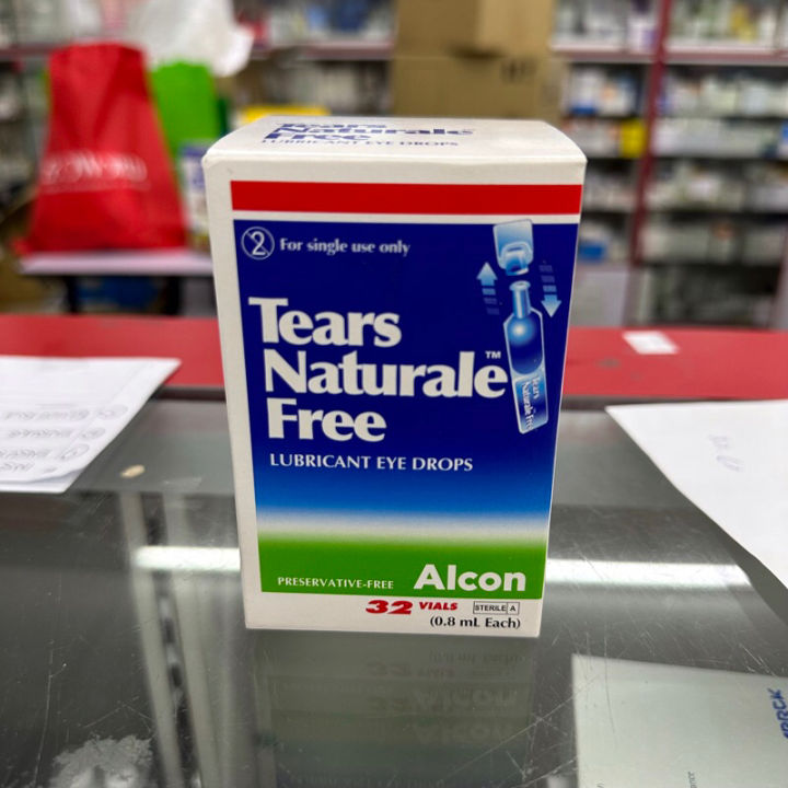 (GOODLIFE) - ALCON TEARS NATURALE FREE LUBRICANT EYE DROPS - 0.8ML x32S ...