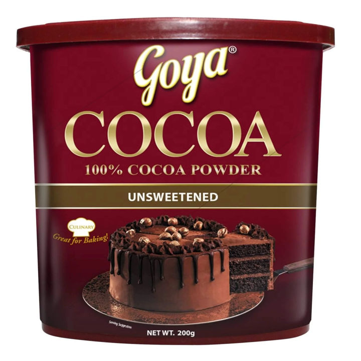 Goya Unsweetened 100% Cocoa Powder 200g | Lazada PH