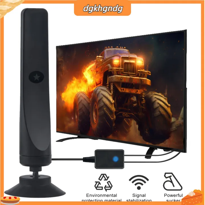Suction Cup Tv Antenna Plug and Play Tv Antenna 4k 1080p Tv Antenna ...