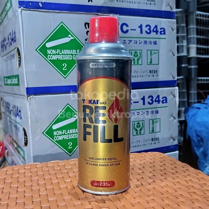 Refill Korek Api Gas Merk Tokai 235gr Original/Isi Ulang korek | Lazada Indonesia