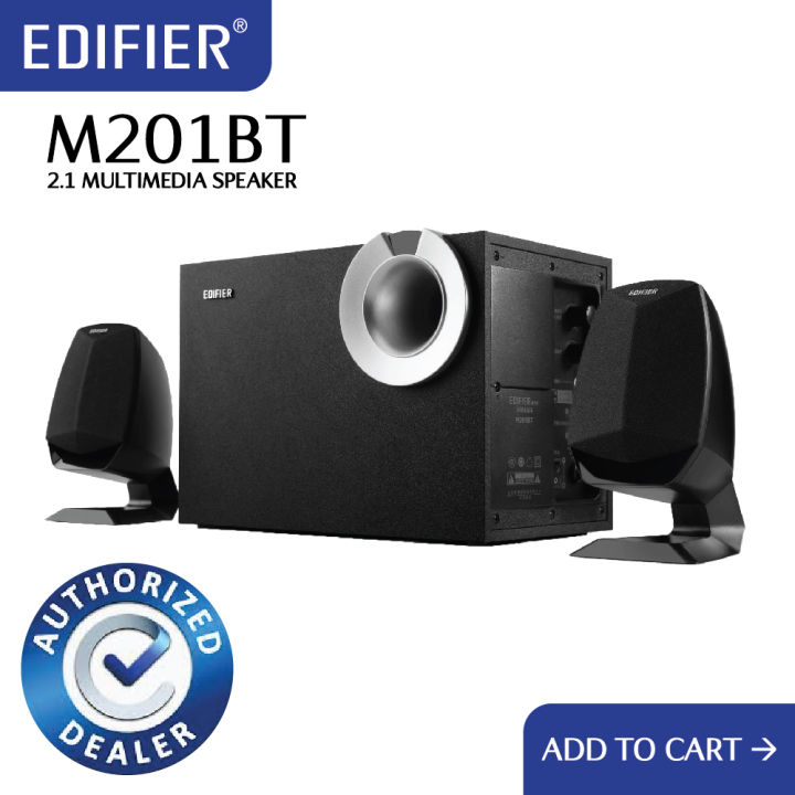 Edifier M201BT 2.1 Bluetooth Multimedia Speaker System | Lazada PH