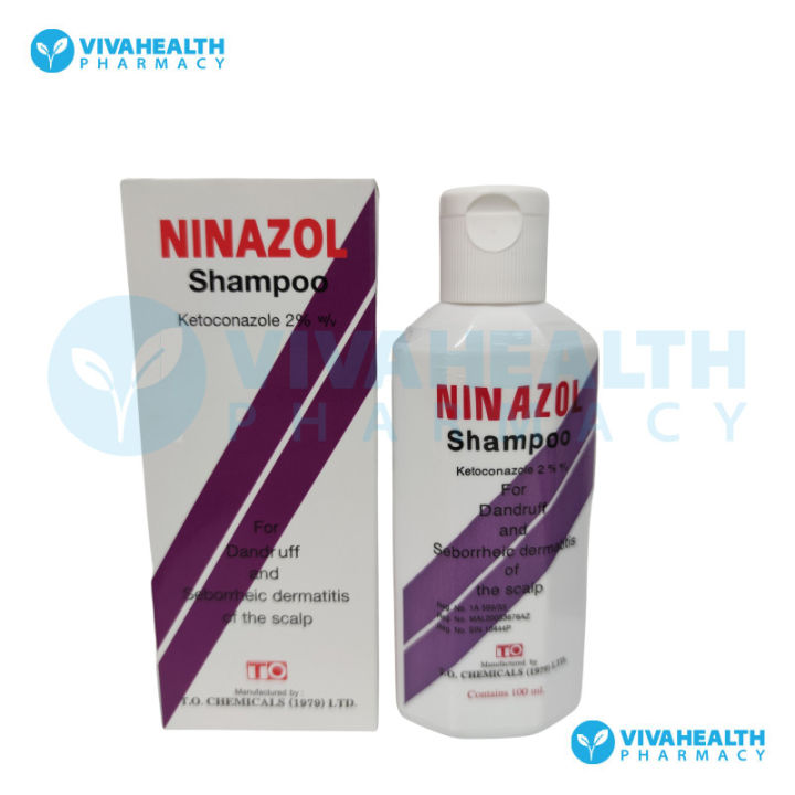 Ninazol (Ketoconazole 2%) Shampoo 100mL | Lazada Singapore