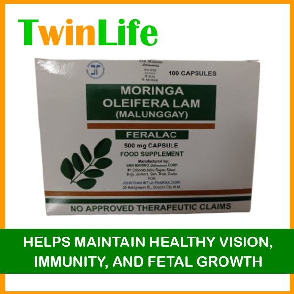 Malunggay Moringa Super Food Supplement Feralac | Lazada PH