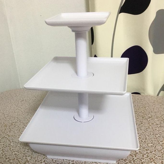 Wilton 3 Tier Snack Server for appetizer and cupcakes | Lazada PH
