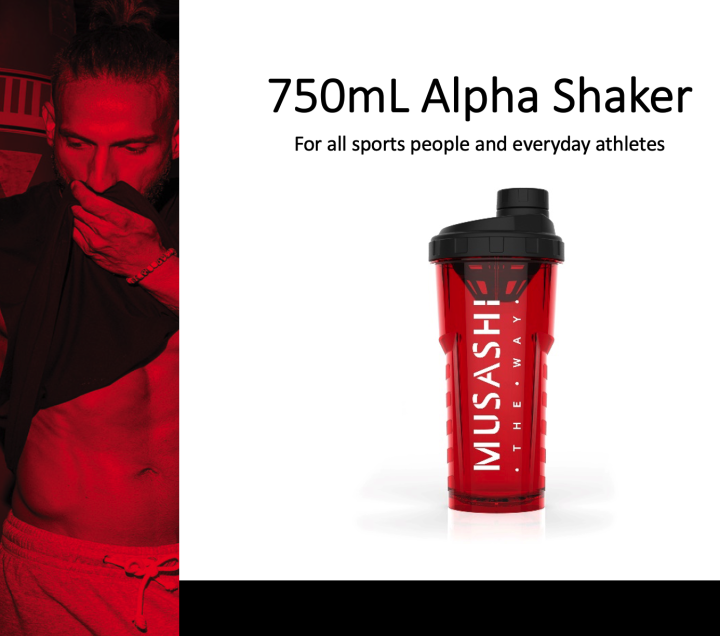 MUSASHI ALPHA SHAKER มูซาชิ แก้วเชคเกอร์ ขนาด 750ML | Lazada.co.th