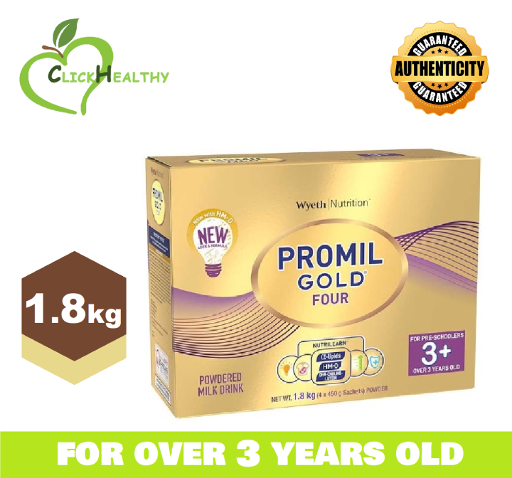 Promil Gold Four 1.8kg for 3 yrs old and above | PROMIL GOLD I PROMIL ...