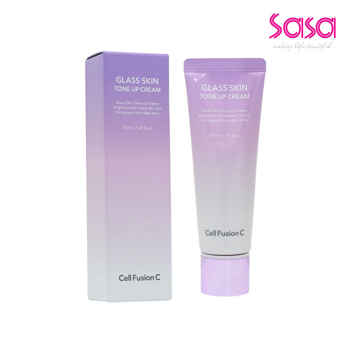 CELL FUSION C Glass Skin Tone Up Cream (50ml) | Lazada