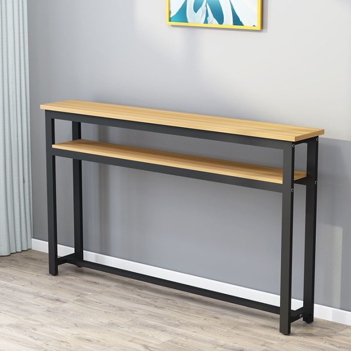[COD] Wall narrow table balcony long desk living room bar simple ...