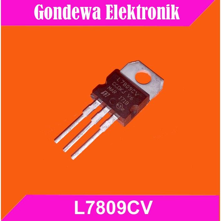 L7809CV L7809 7809 9V positive voltage regulator TO-220 | Lazada Indonesia