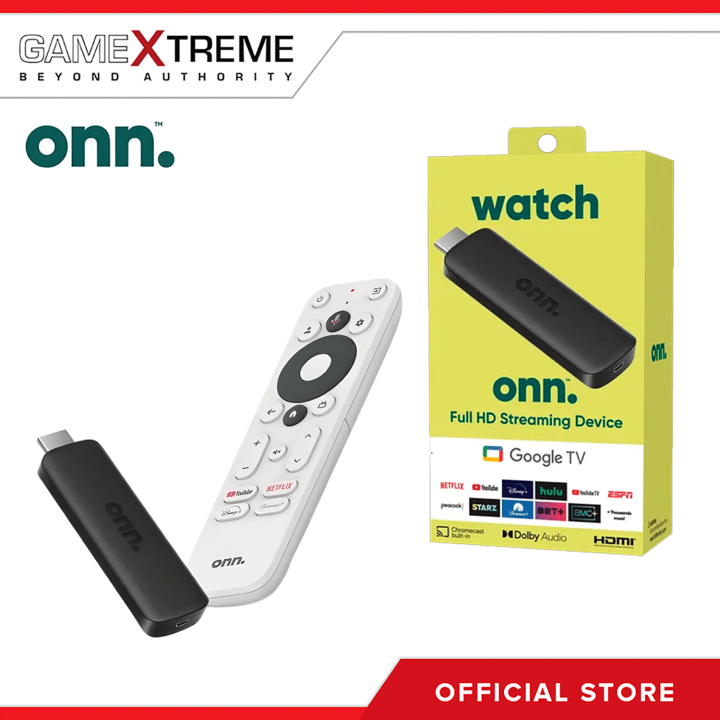 onn. Android TV 2K FHD Streaming Stick Black | Lazada PH