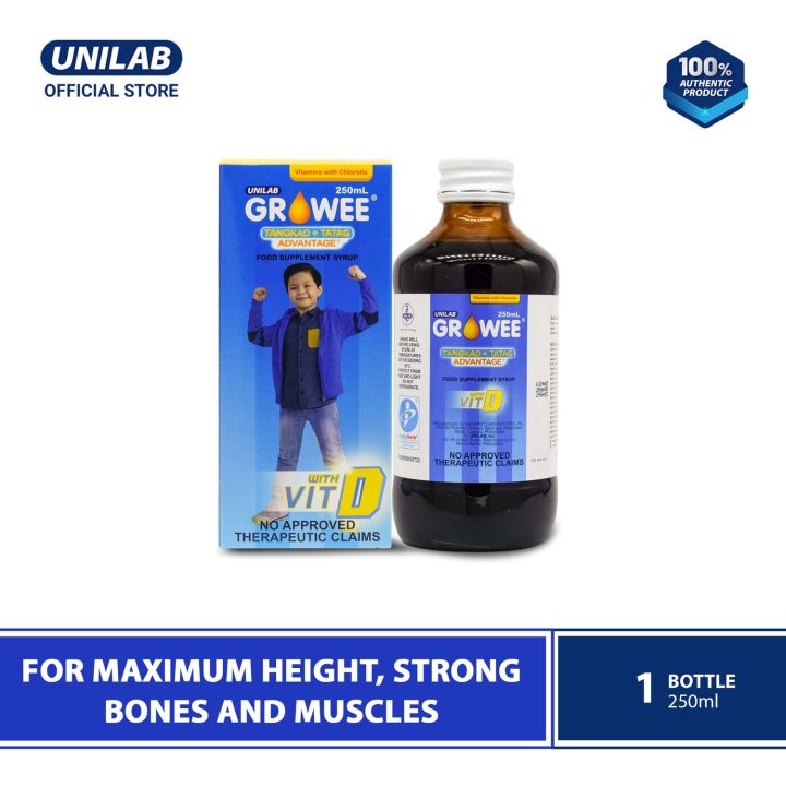 Growee Syrup 250mL For Maximum Height, Strong Bones And Muscles | Lazada PH